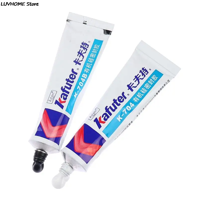 45g White/ Black Glue Silicone Sealant Silicone Industrial Adhesive K ...