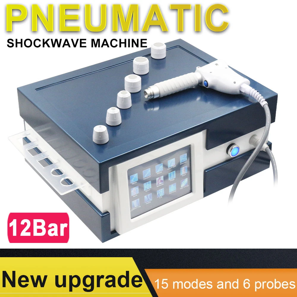Professional Pneumatic Shockwave Therapy Machine ED Treatment 12Bar ...
