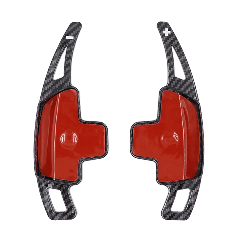 2pcs-Carbon-Fiber-Car-Steering-Wheel-Shift-Paddle-Shifters-Extended-For ...