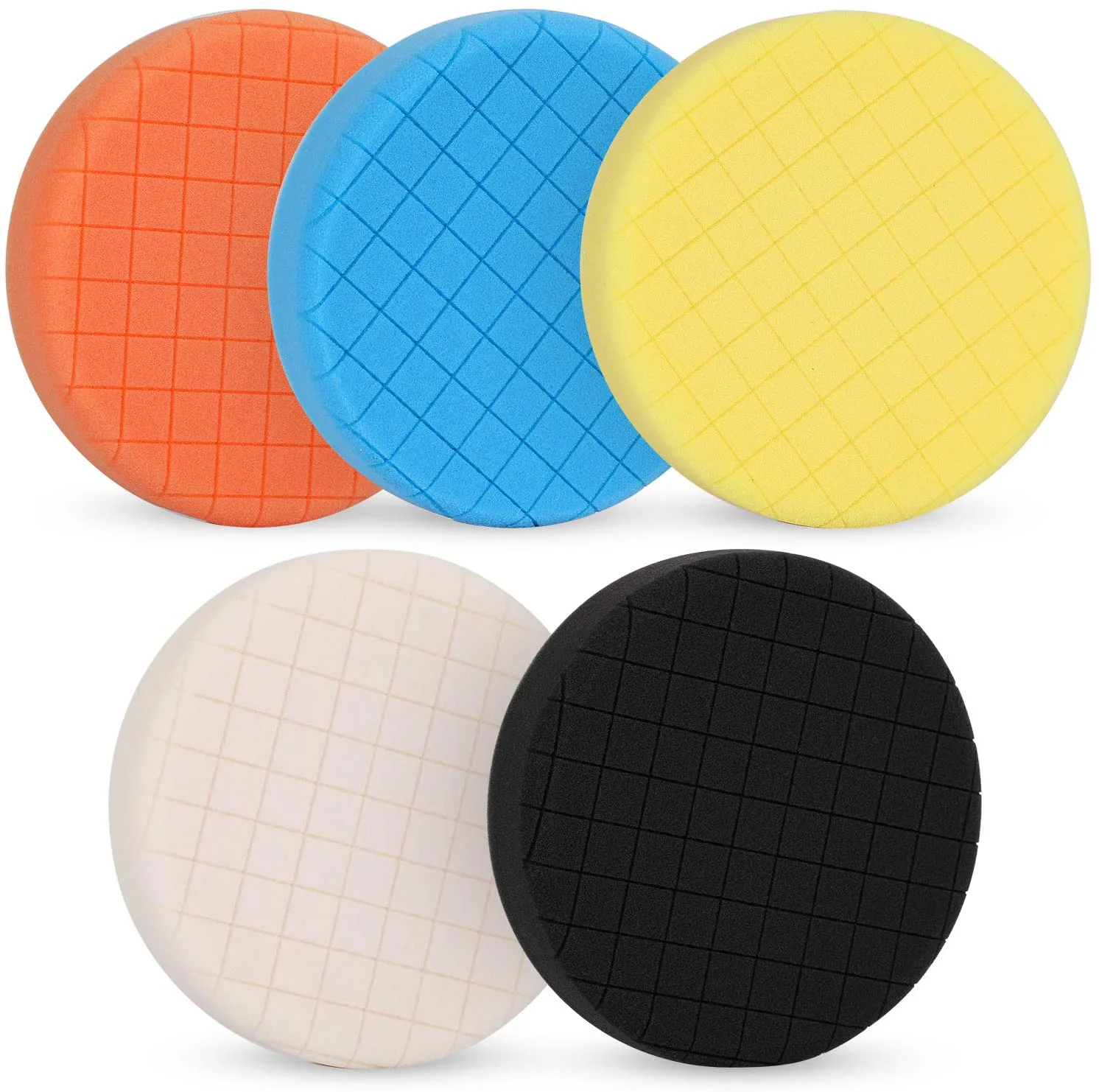 Professional 6 Inch Car Polishing Disc Self Adhesive Buffing Waxing ...
