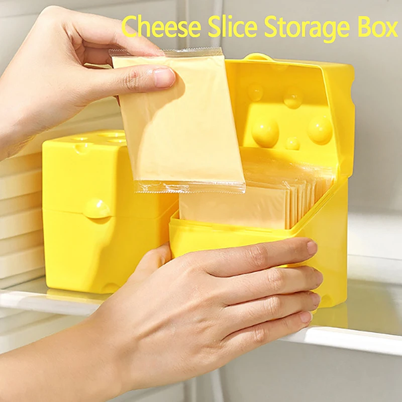 Cheese-Storage-Container-Kitchen-Accessories-Plastic-Cheese-Shaped ...