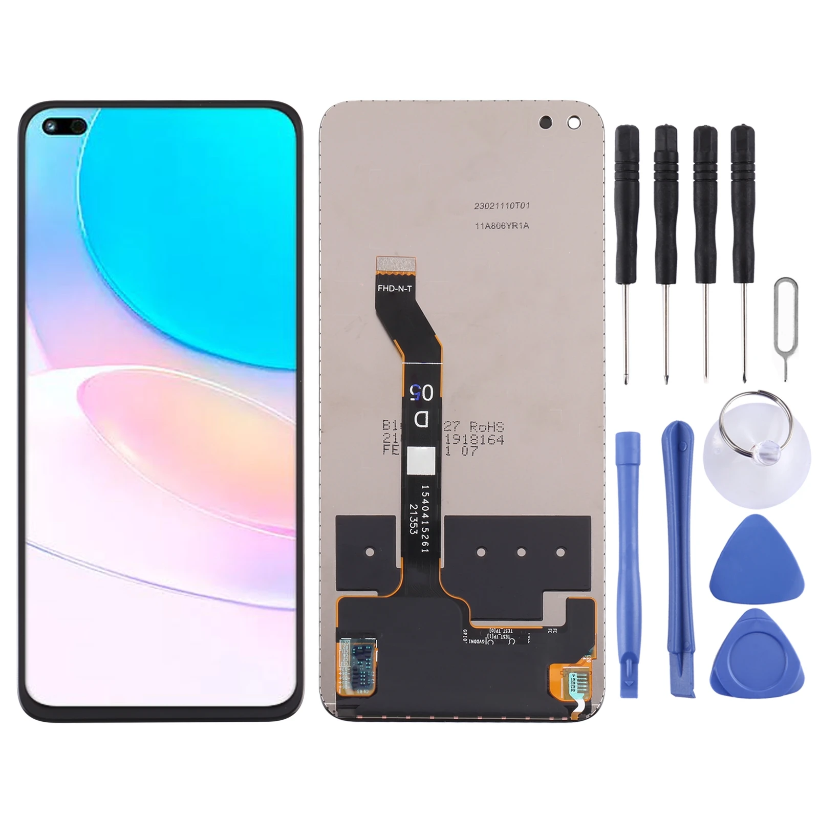 Original LCD Display Screen and Digitizer Full Assembly for Huawei Nova ...