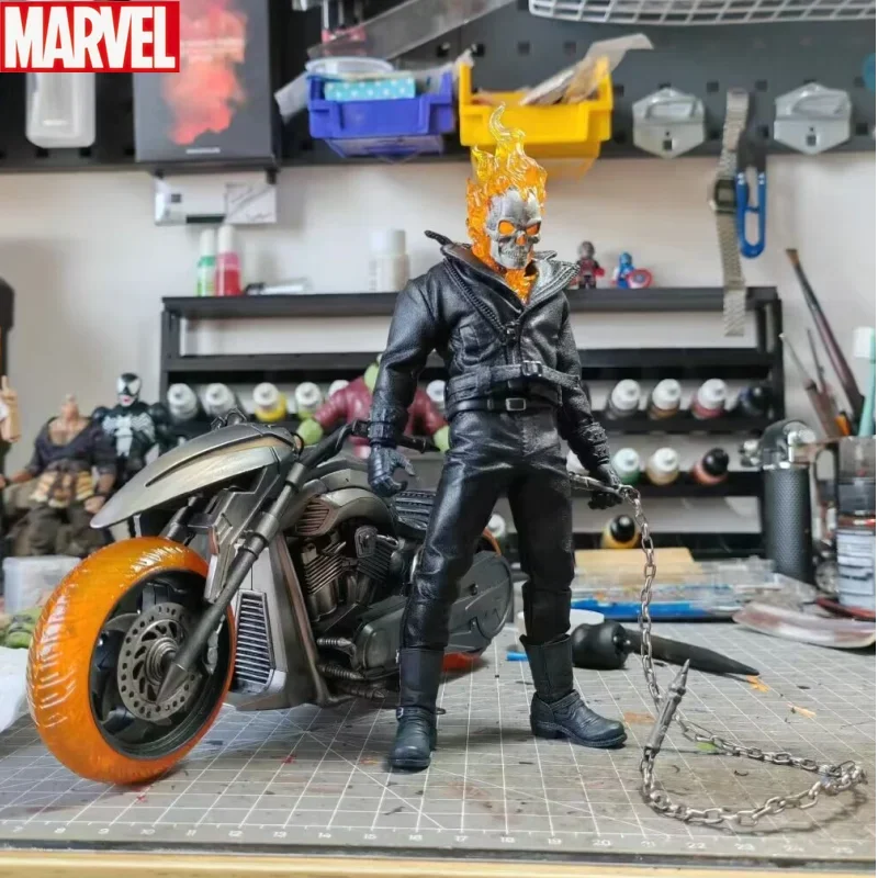 Figuras-de-acci-n-originales-de-Mezco-One-12-Ghost-Rider-Hell-Cycle ...