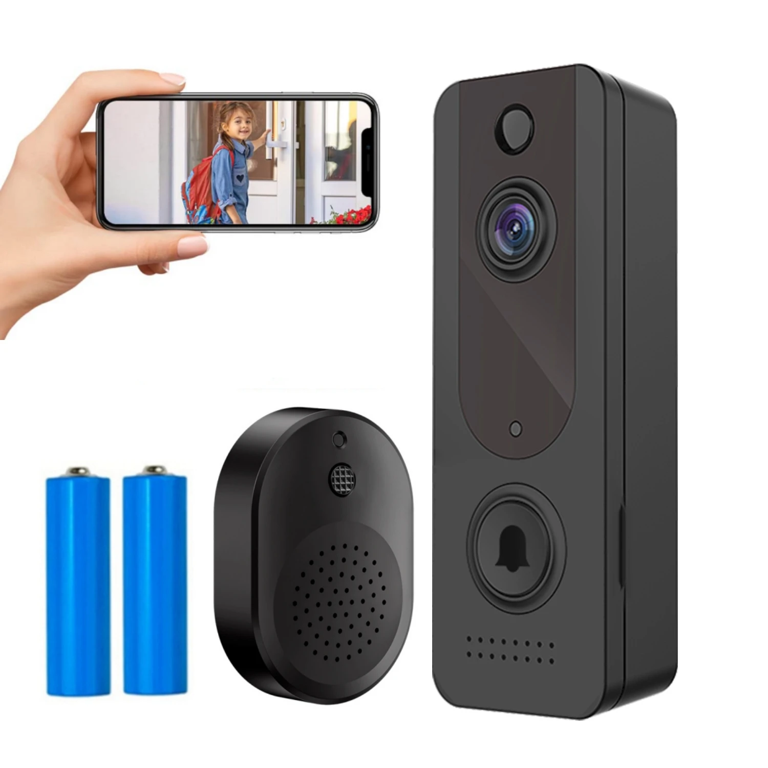 Aiwit-APP-Outdoor-Wireless-Doorbell-Smart-Home-WiFi-Outdoor-Doorbell ...