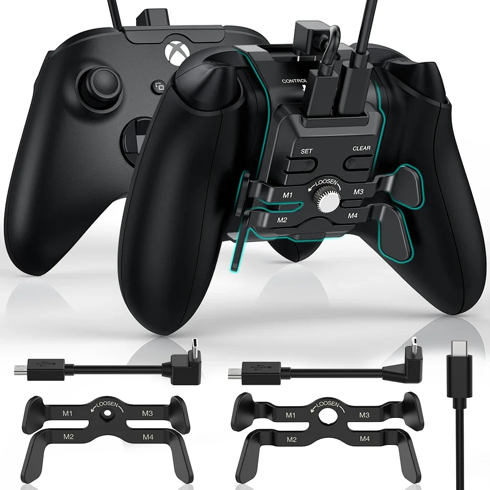 Dobe-Controller-Back-Button-Attachment-Adapter-Paddles-Keys-for-Xbox ...