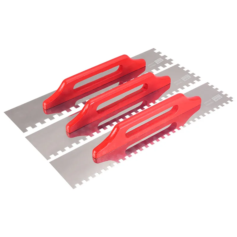 Serrated-Trowel-Bricklayer-Mason-Tool-Plastering-Trowel-Stainless-Steel ...