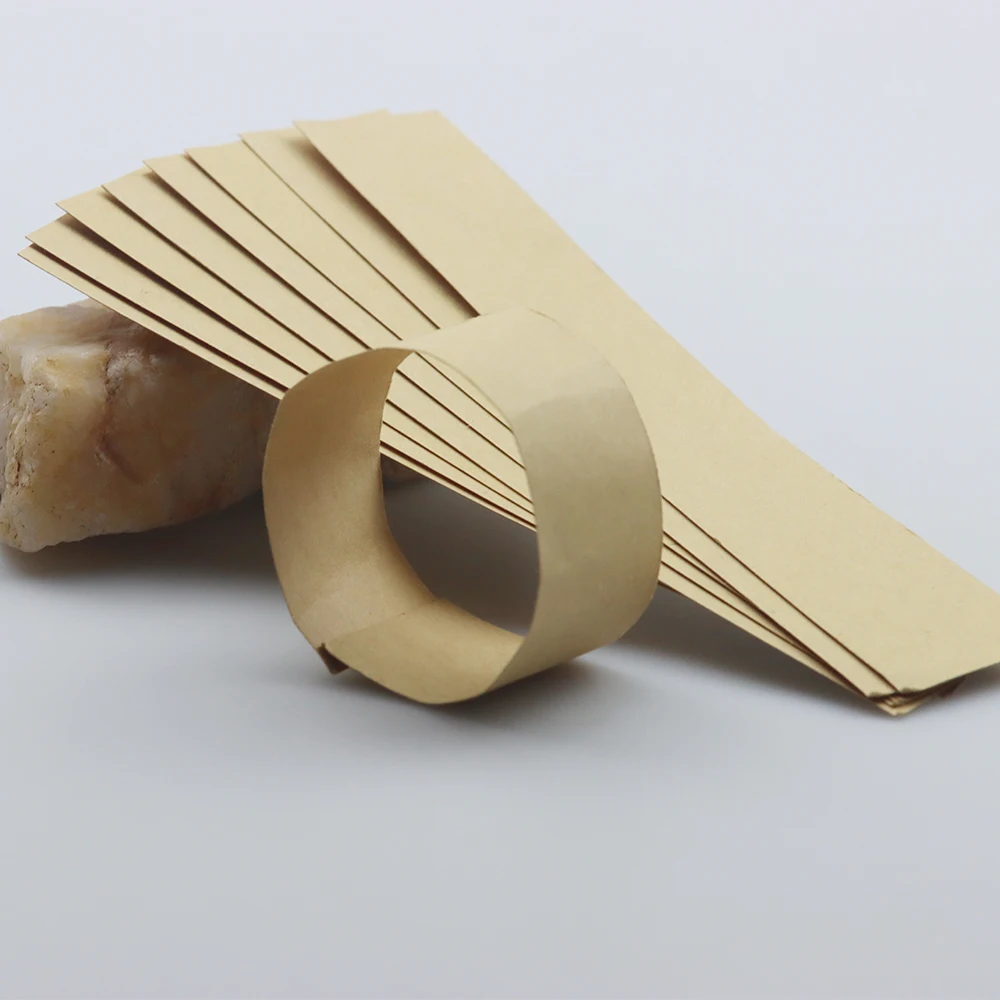 50-100Pcs-kraft-paper-cable-tie-gift-decoration-packaging-accessories ...