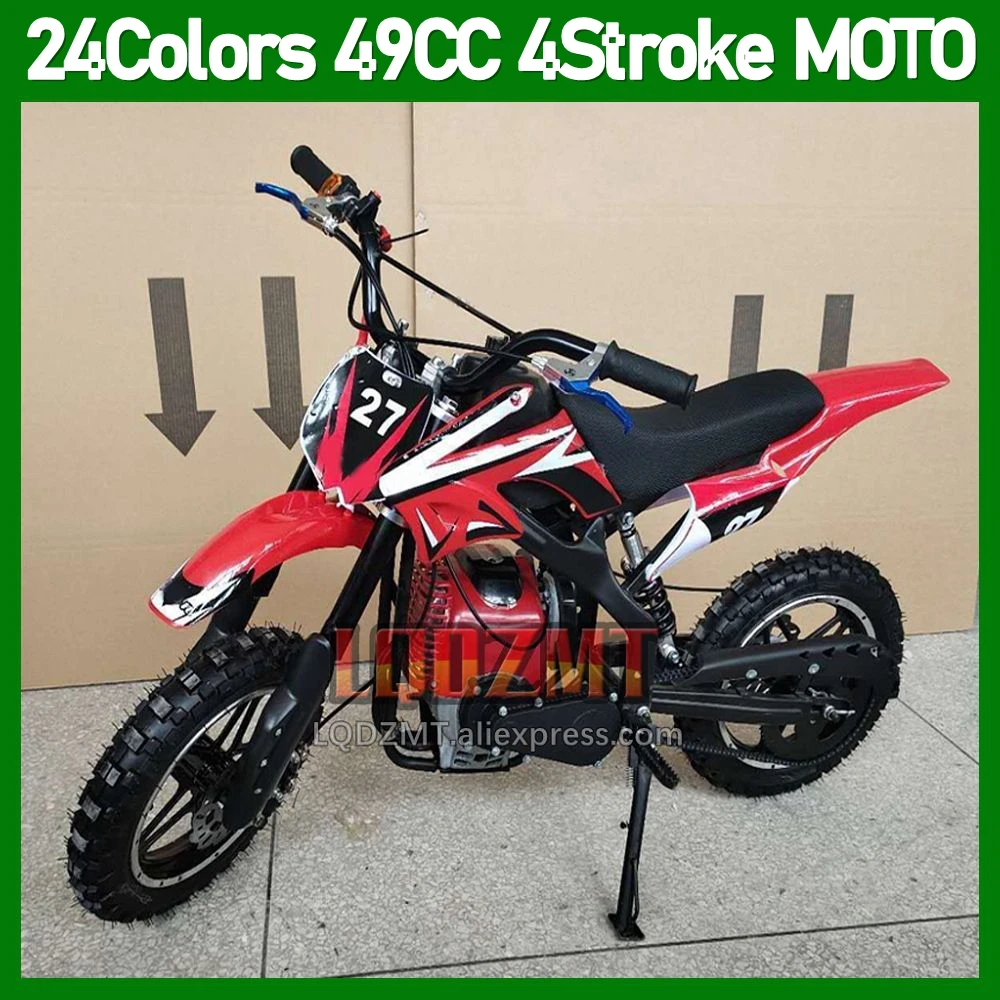 Gas-Dirt-Bike-Mini-Motorcycle-4-Stroke-ATV-Off-Road-Superbike-Gasoline ...