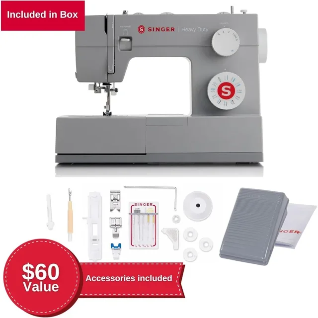 Singer Sewing Machine SINGER 44S Heavy Duty Sewing Machine (Recertified ...