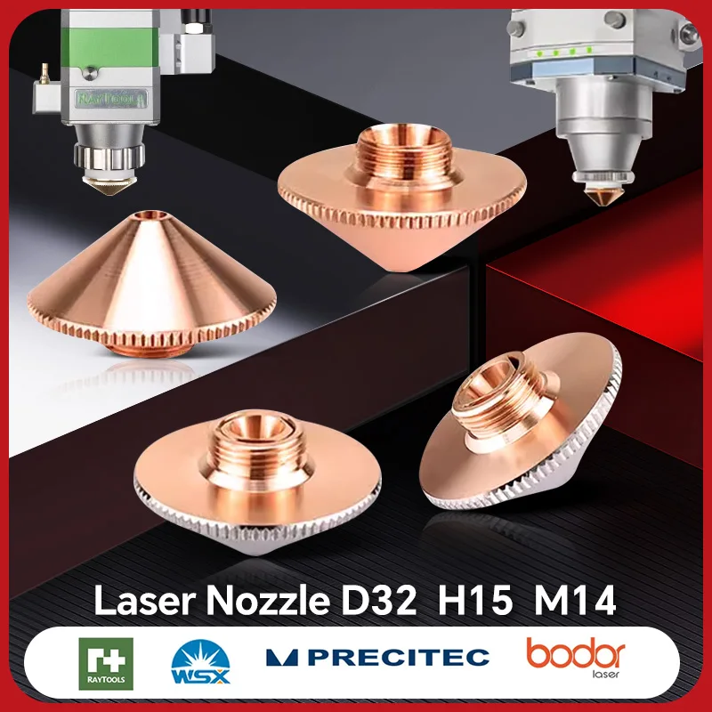 Copper-Laser-Nozzle-to-Machine-for-Cutting-D32-H15-M14-Single-Double ...