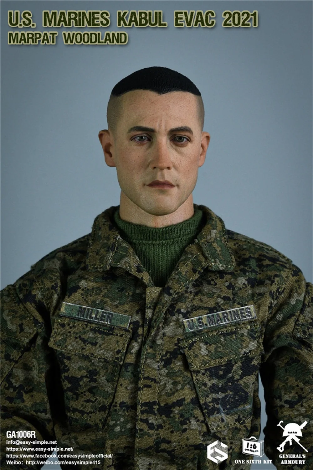 Marpat Woodland | Marpat Marines | 1/6 Woodland | Ga1006r | Action ...