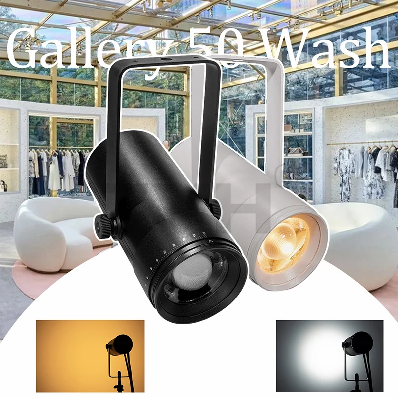Mini-40W-LED-Profile-Spotlight-WW-CW-2IN1-10-60-Manual-Rotation-Zoom ...