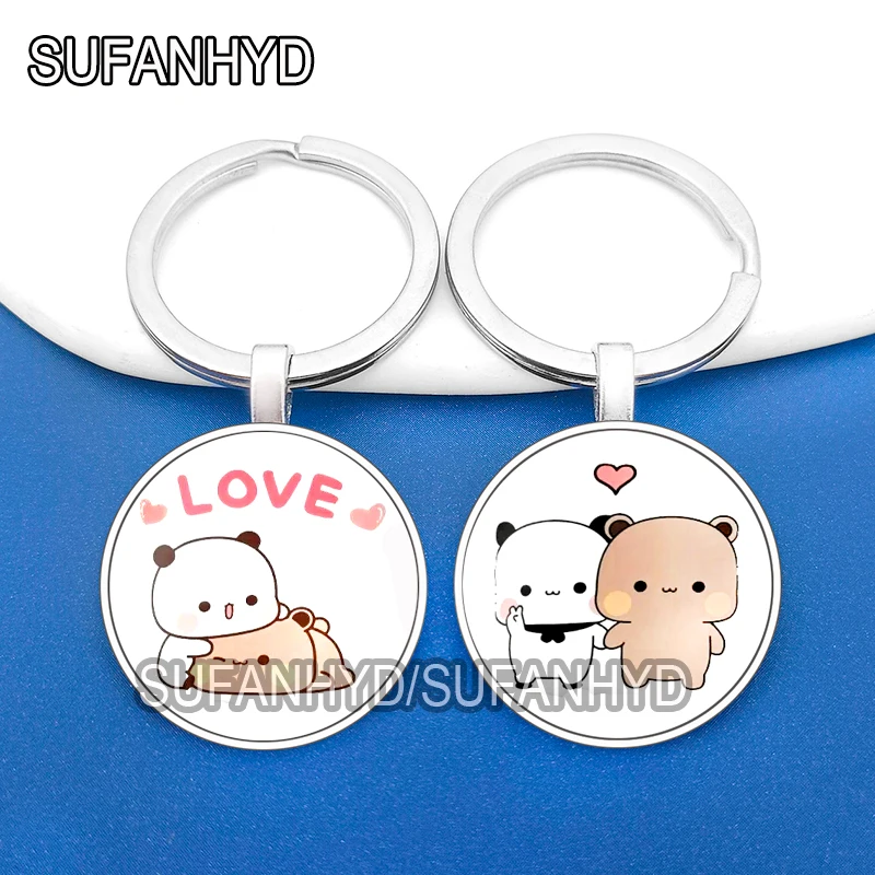 Cute-Bubu-Dudu-Key-Chain-Lovely-Panda-Keyring-Bear-Keychains-Animal-Bag ...