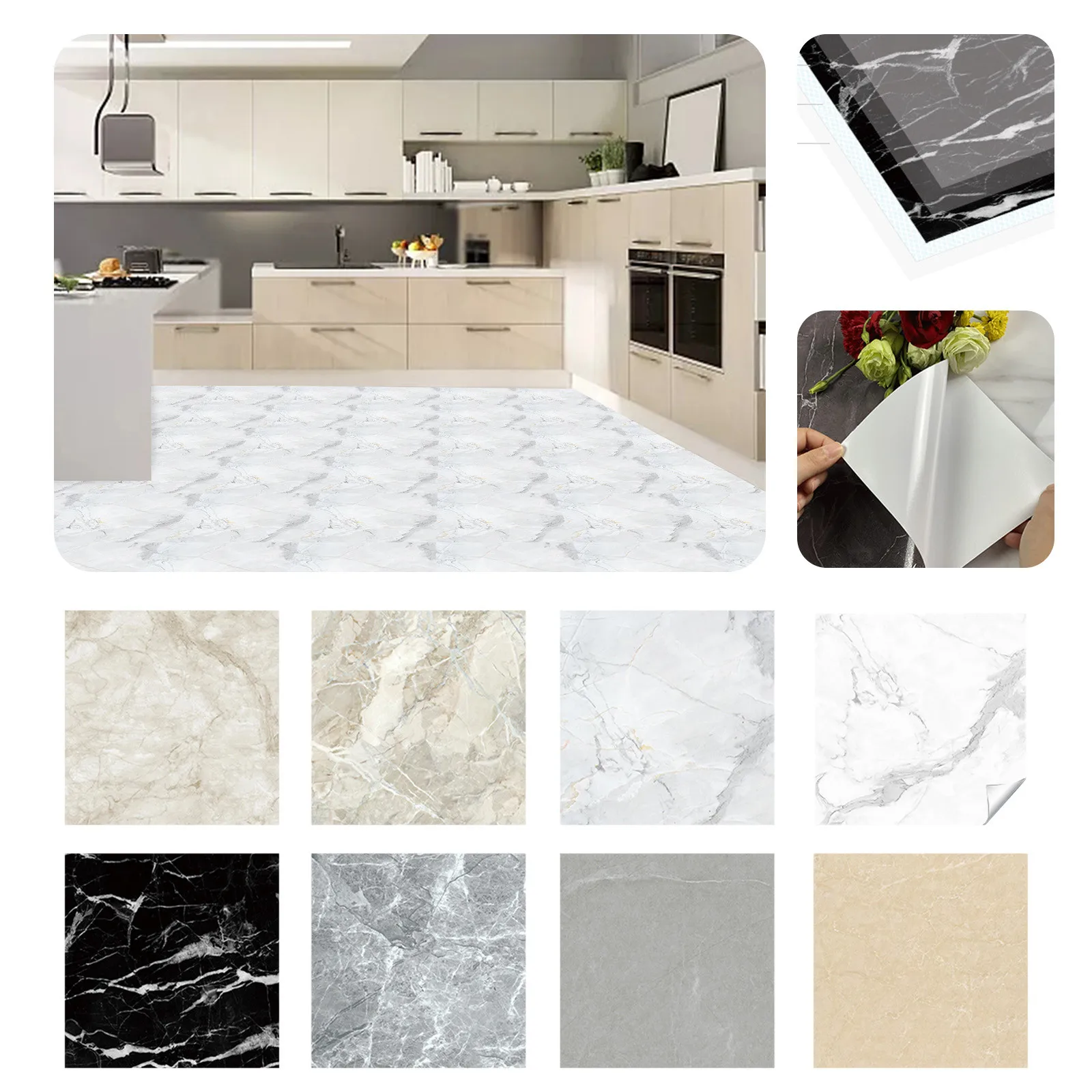 Square-Floor-Sticker-Vinyl-Sticker-Self-Adhesive-Wallpaper-3D-Peel-and ...