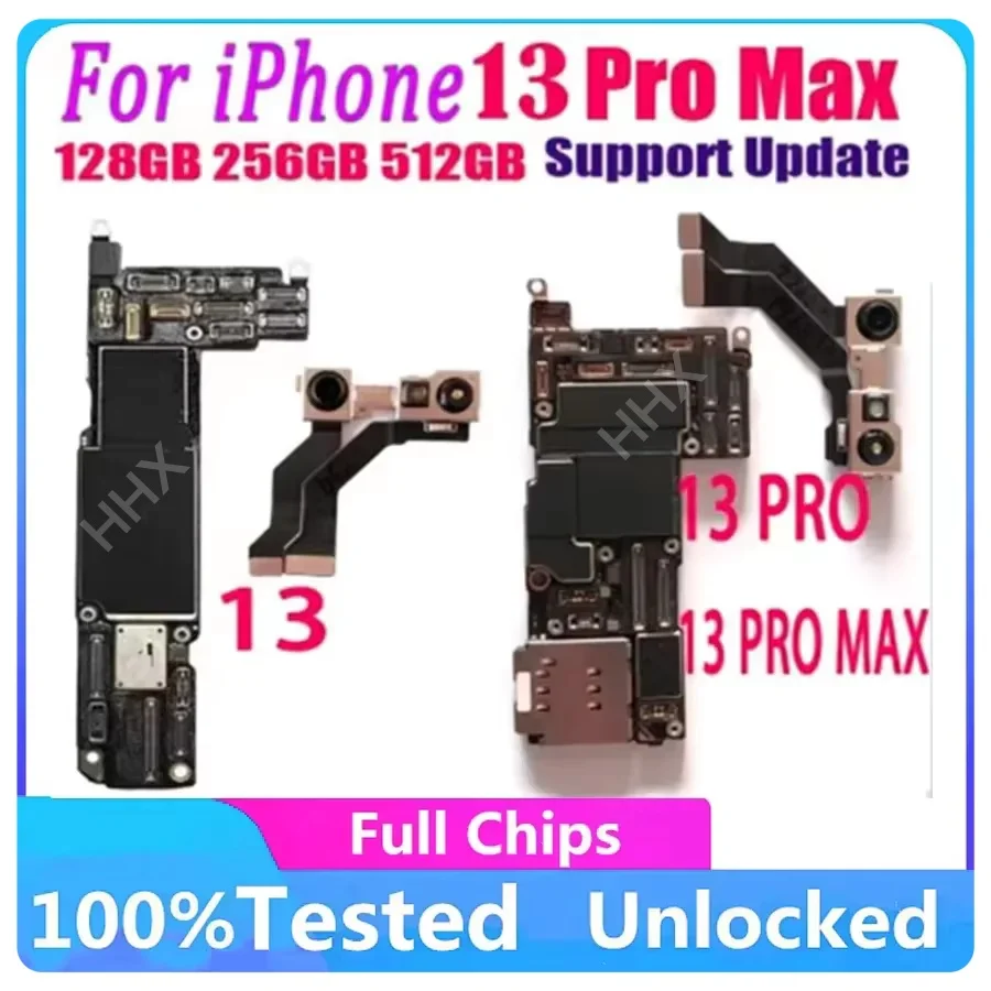 Motherboard For iPhone 13 Pro Max 13 Mini 128gb 256gb Unlocked ...