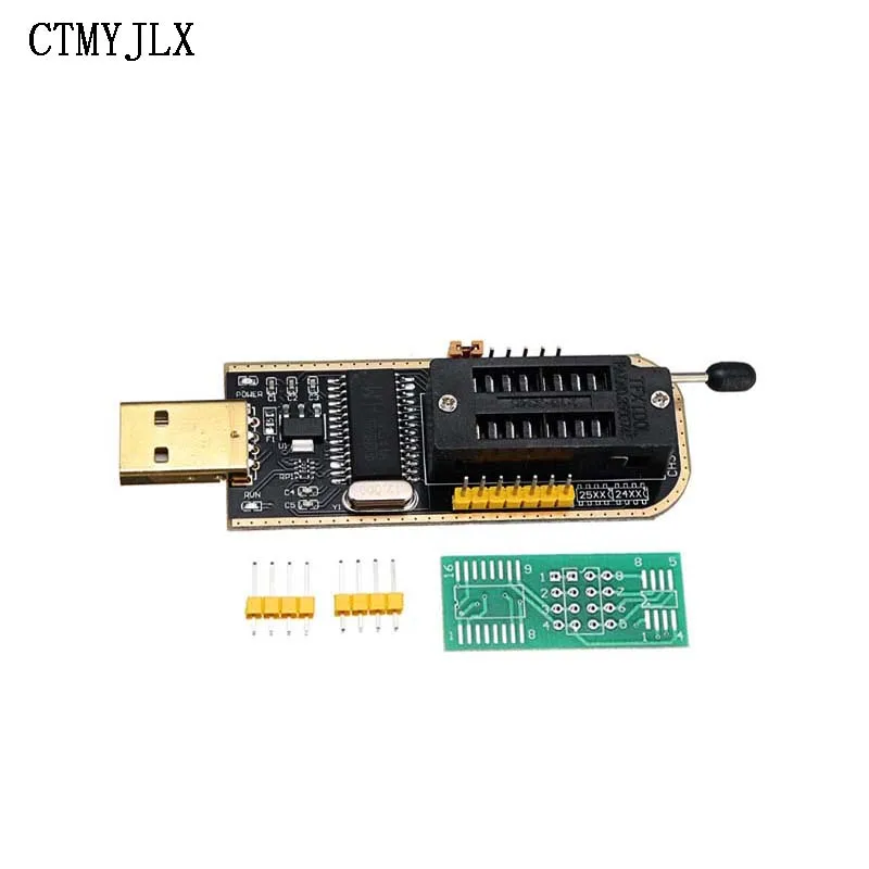 Módulo programador USB CH341 serie CH341A, Chip quemador 24 EEPROM BIOS ...