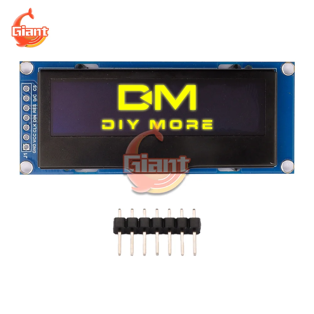 2.23 inch 24 Pin OLED Display LCD Screen SSD1305 Drive IC 128X32 SPI ...