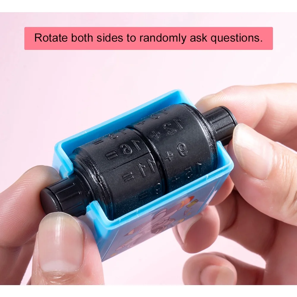 Roller Style Seal Addition Subtraction Multiplication Division ...