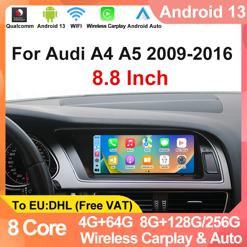 8-8-Inch-8Core-Android-13-Qualcomm-Carplay-Auto-Car-Radio-Multimedia ...