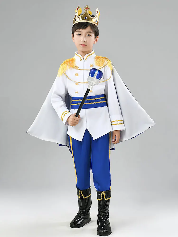 Seven-Piece-Halloween-Children-s-Role-Playing-King-Costume-Fantasy ...