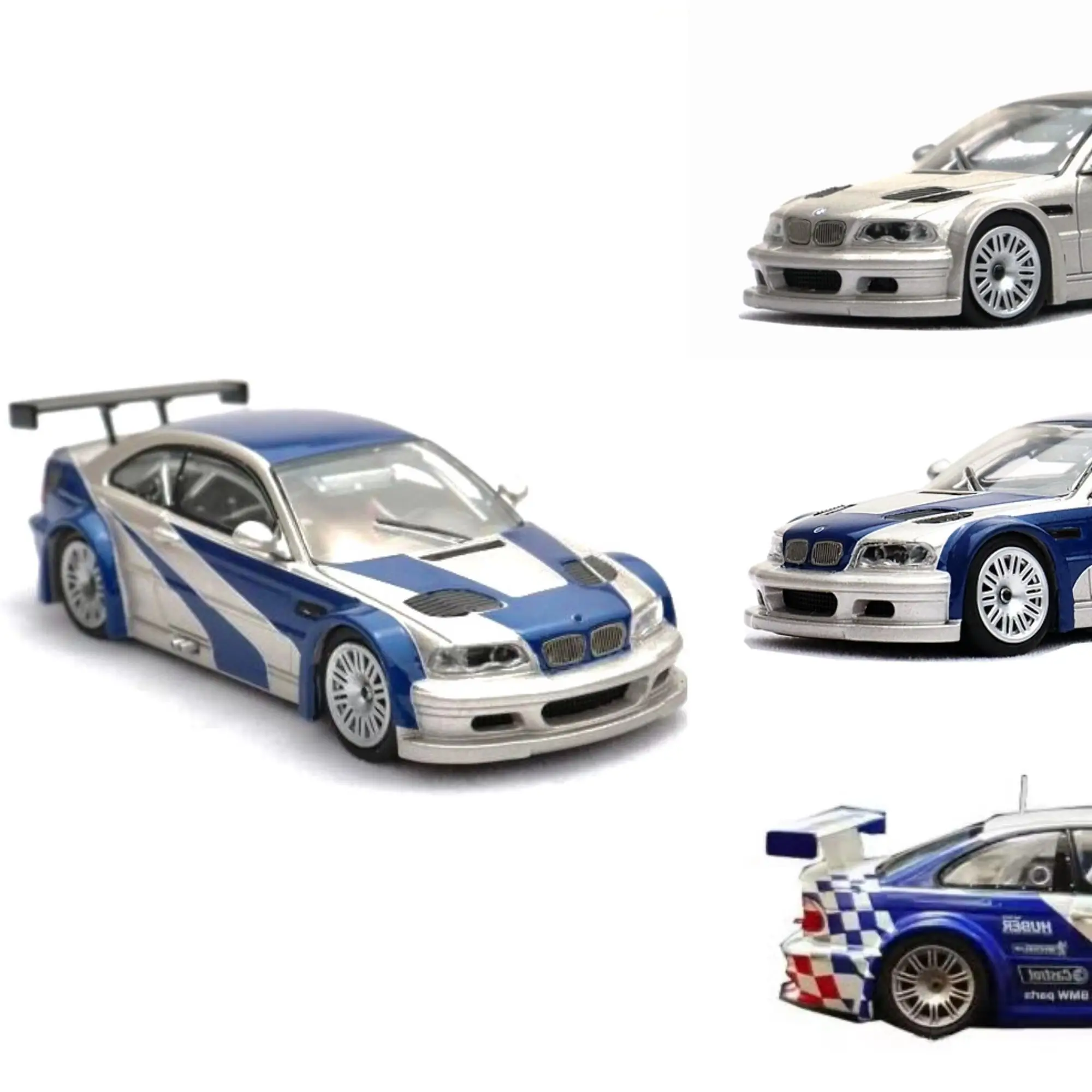 Modelo de coche de aleación 1/64 DCM M3 GTR E46, necesita velocidad ...