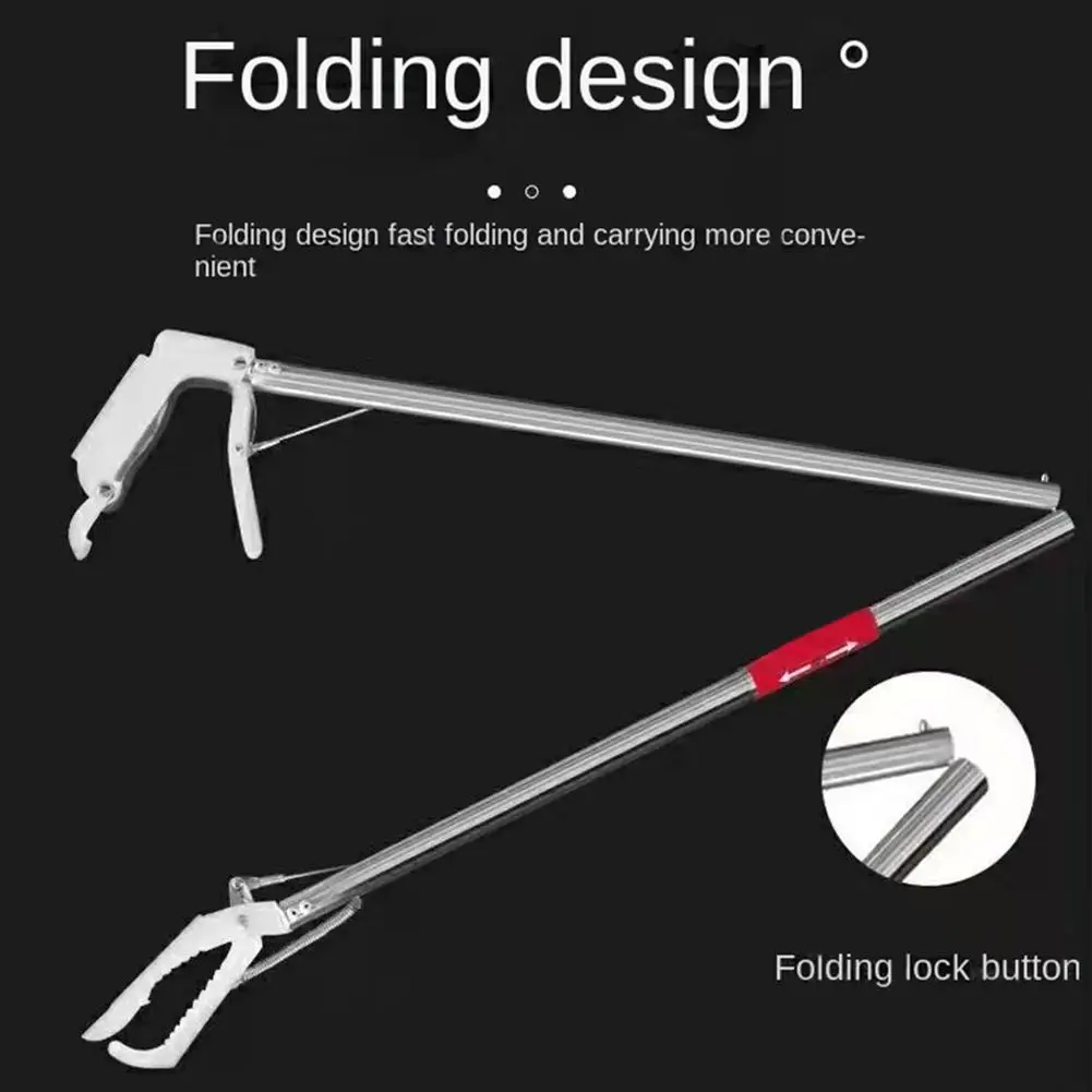 1-2M-1-5M-Foldable-Snake-Catcher-Tongs-Multipurpose-Stainless-Steel ...
