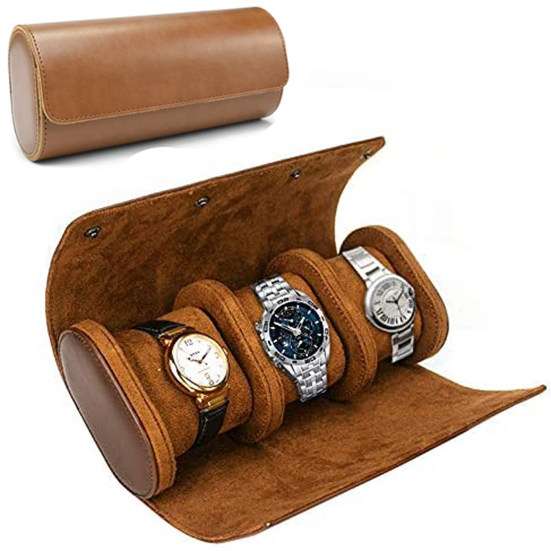 Watch-Roll-Travel-Case-3-Watch-Storage-and-Organizer-Secure-Storage ...