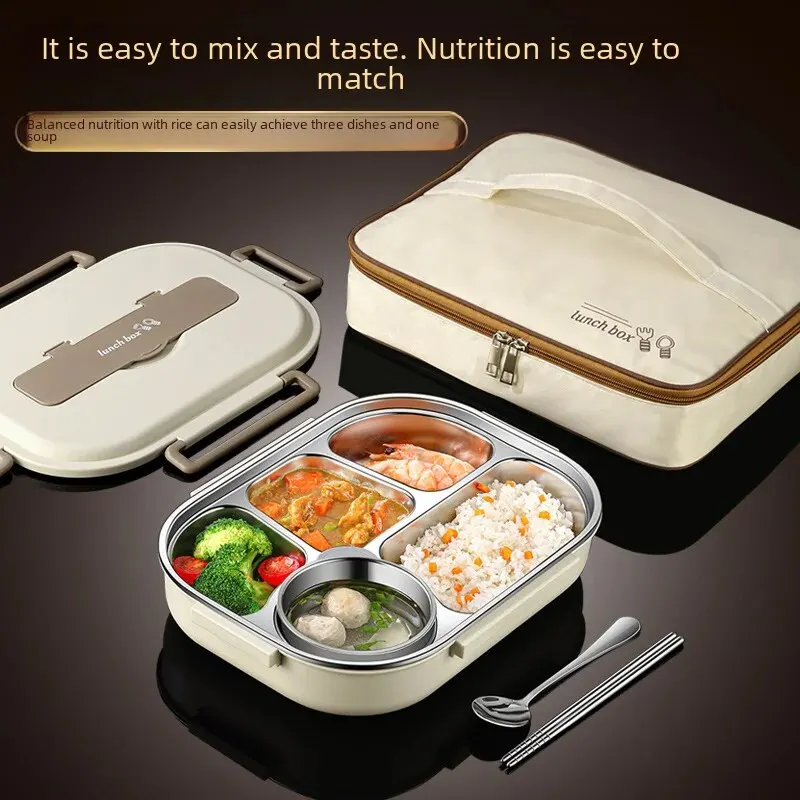 304-Stainless-Steel-Insulated-Lunch-Box-Student-Work-Sealed-Bento-Box ...
