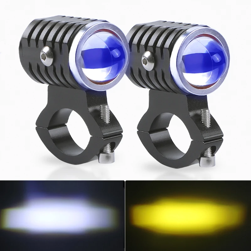 Led Projector Headlights Motorcycle | Fog Light Projector Lens ...