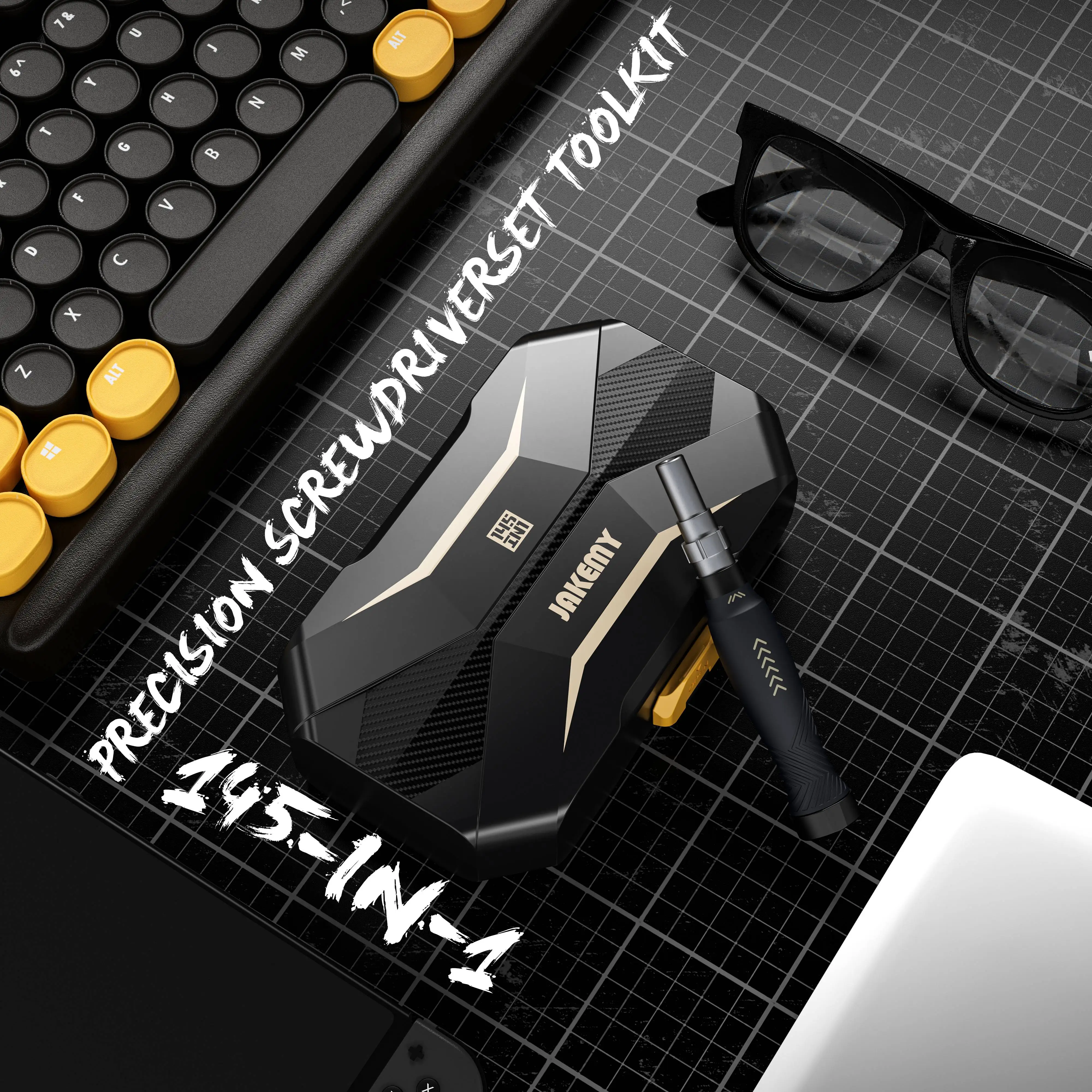 JAKEMY-JM-8183-145-in-1-Precision-Screwdriver-Toolkit-Multifunctional ...