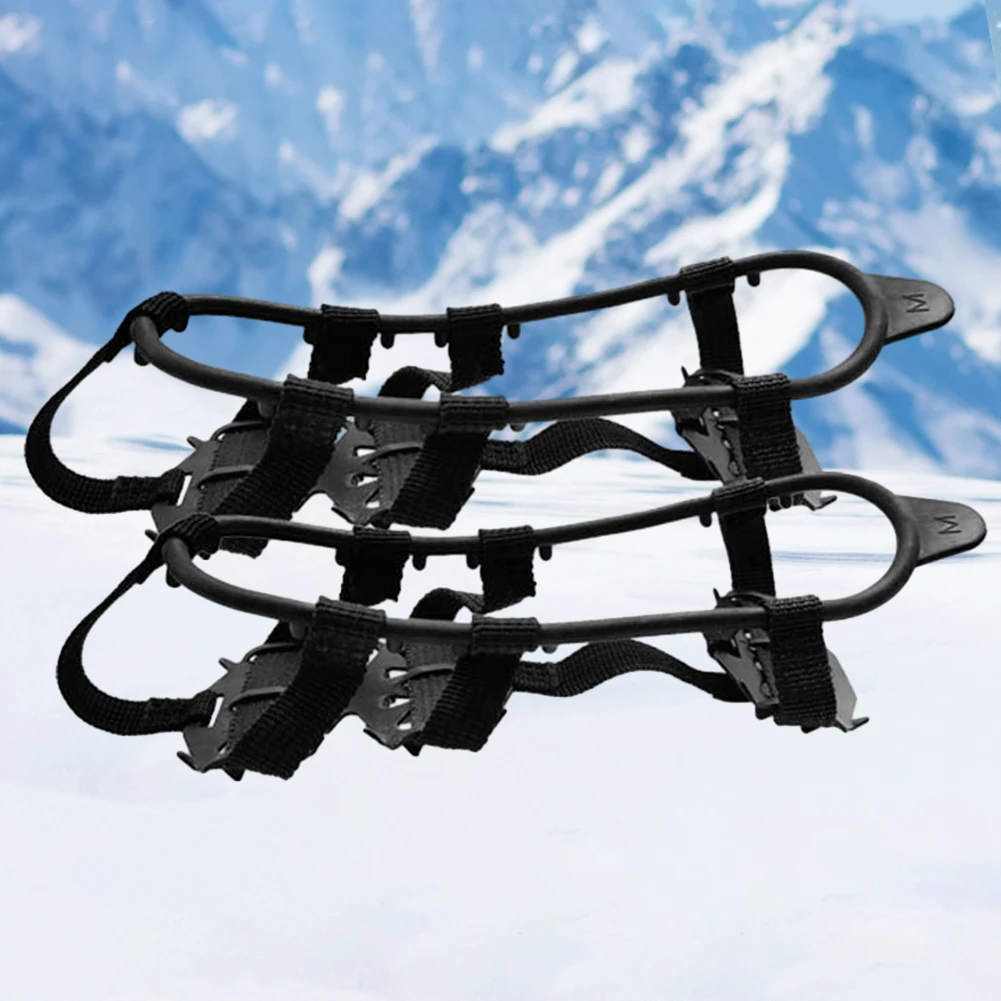 24-Teeth-Climbing-Crampons-Anti-Slip-Snow-Claw-Shoe-Covers-Unisex-Shoes ...