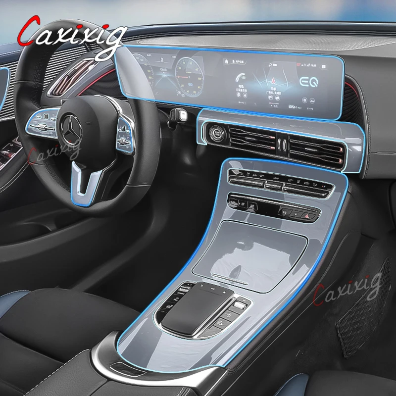 Tpu-Film-for-Mercedes-Benz-Eqc-Eqc350-Car-Interior-Sticker-Center ...