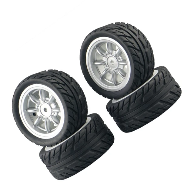 4Pcs Rubber Tire Tyre Wheel For SG1603 SG1604 SG1605 UDIRC UD1601 ...