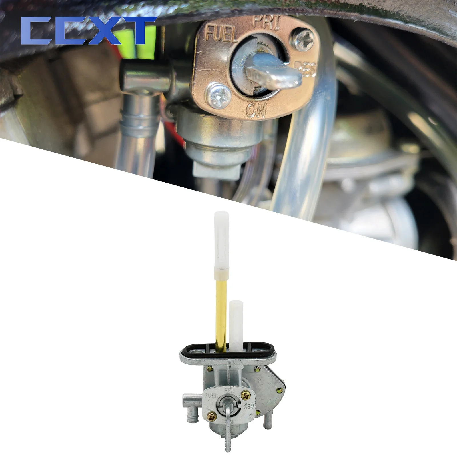 Motorcycle-Gas-Petcock-Fuel-Tap-Valve-Switch-Pump-For-Yamaha-FJ600 ...