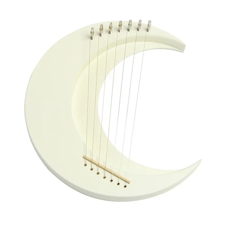 Crescent-Moon-Lyre-Harpa-7-cordas-Lyra-port-til-Piano-Mini-instrumento ...