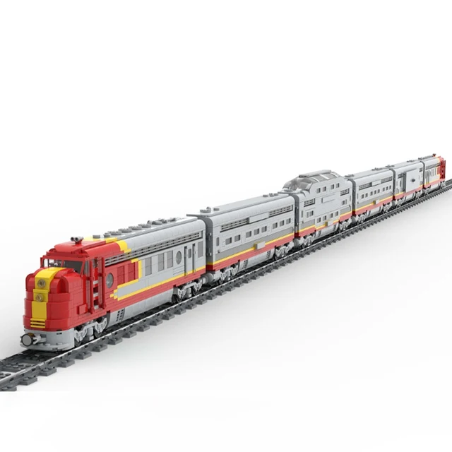 Santa Fe Signs Precut Custom Replacement Stickers For Lego Set 10020 ...