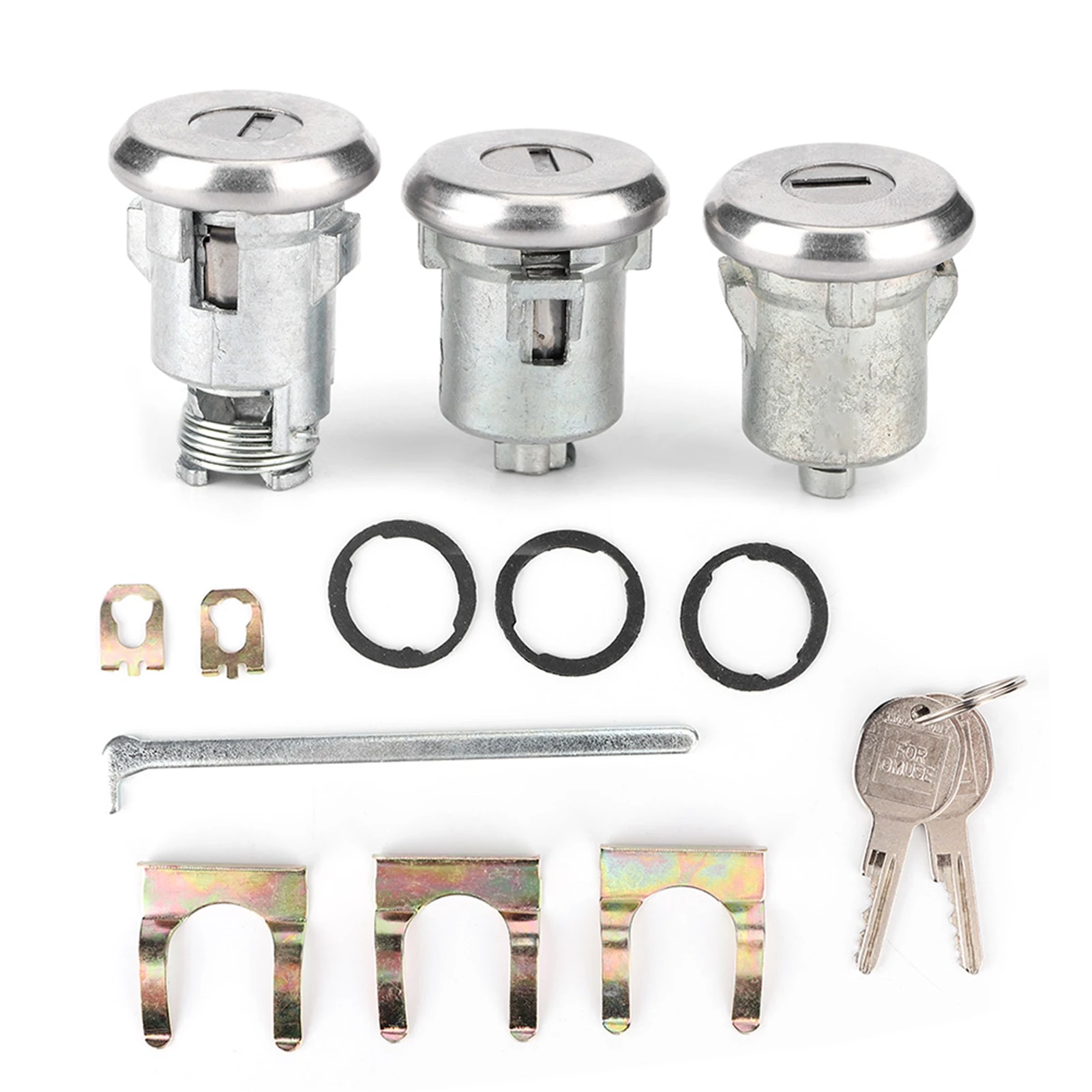 Cutlass Lock Set Door Trunk Key Kit Replacement for Chevelle/Malibu ...