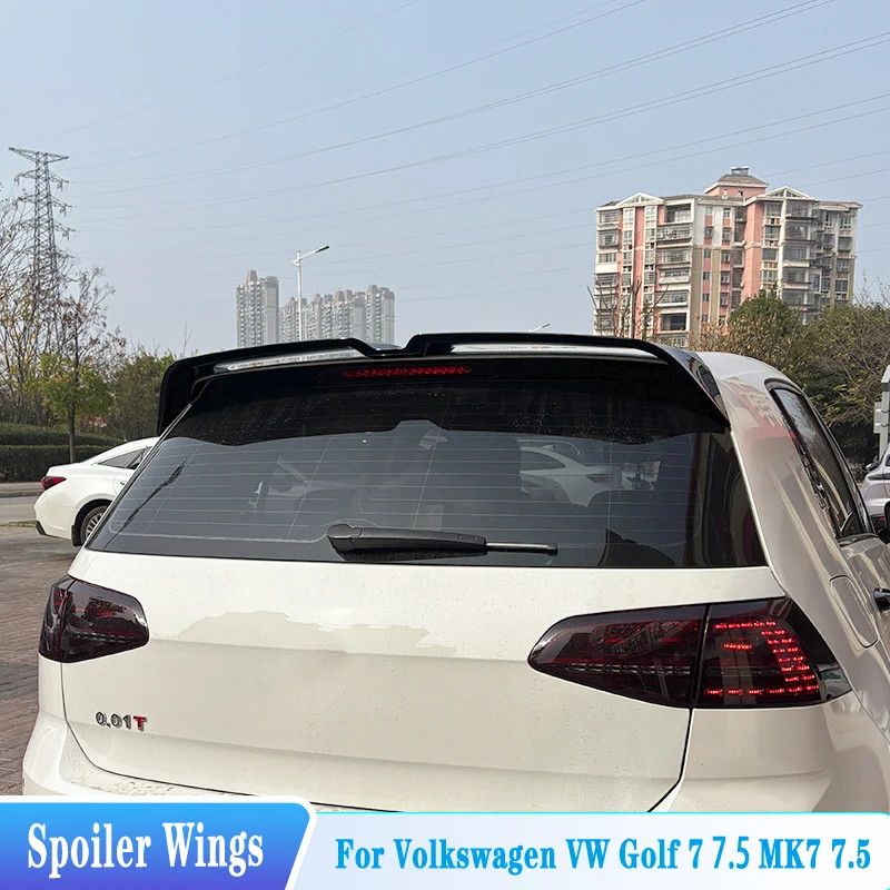 For 2013-2020 Volkswagen VW MK7 7.5 Golf 7 7.5 Hatchback Rear Roof Lip ...