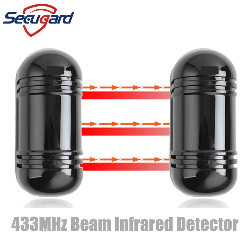433MHz-Wireless-Beam-Infrared-Detector-Outdoor-Motion-Sensor-PIR ...