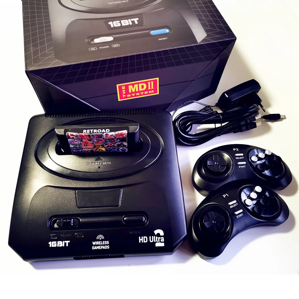 Sistema-Retro-HD-ultra-2-de-16-bits-para-Genesis-Mega-Drive-mando-inal ...