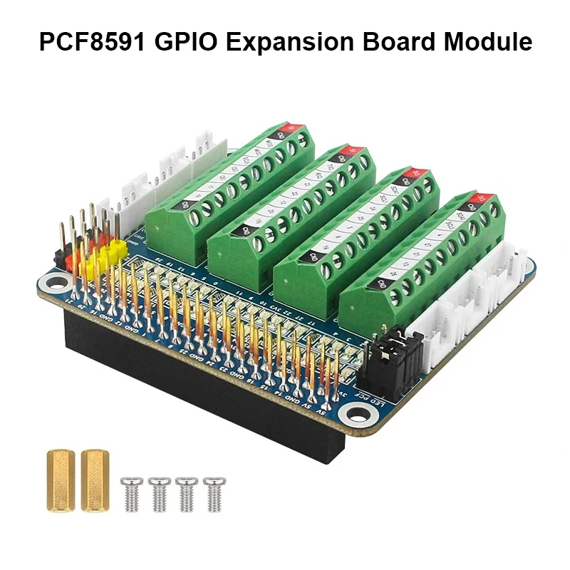 Placa-de-expansi-n-Raspberry-Pi-GPIO-PCF8591-m-dulo-LED-ADC-DCA-Sensor ...