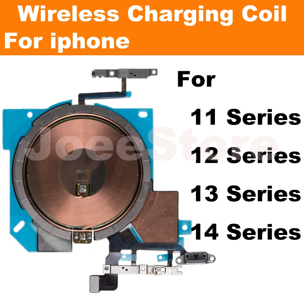 Wireless-Charging-Chip-Coil-NFC-For-iPhone-14-13-12-11-Pro-Max-Mini ...