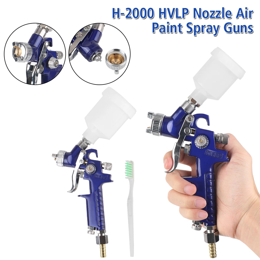 Mini Air Paint Spray Guns Mini Air Paint HVLP Spray Gun 1.0mm Nozzle ...
