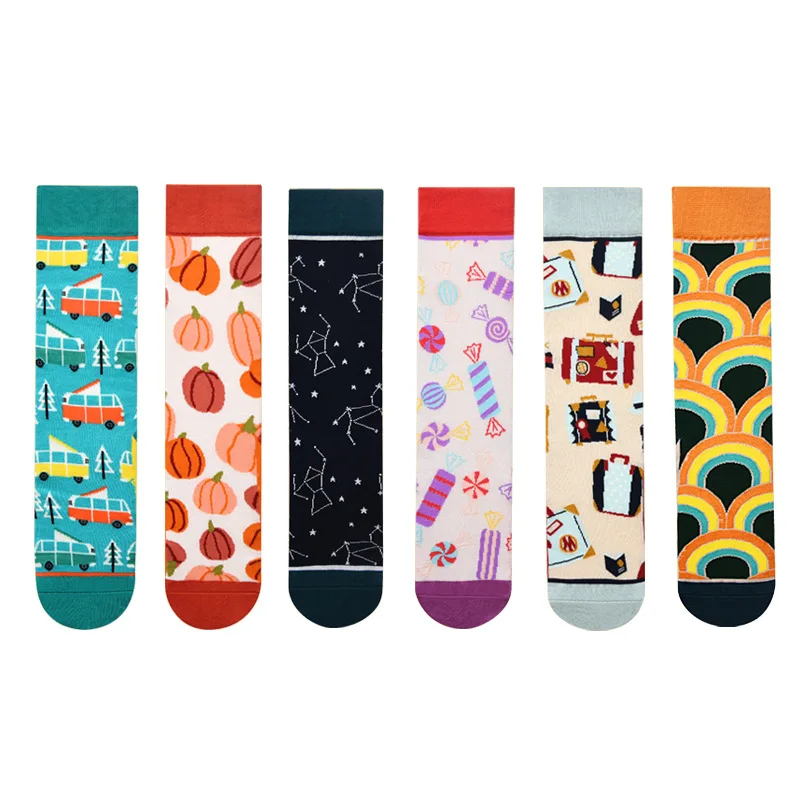 New-product-straight-net-red-long-socks-female-cotton-spring ...