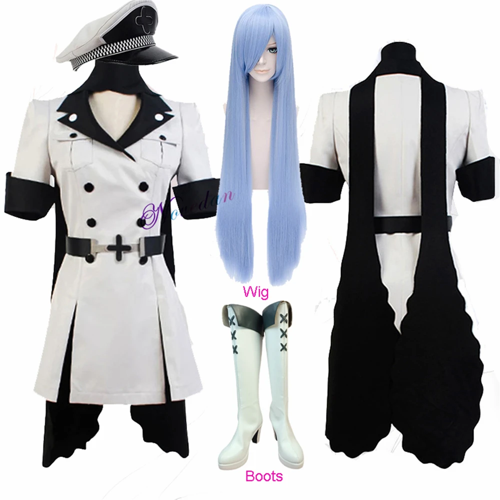 Anime-Life-Akame-Ga-Kill-Esdeath-Cosplay-Costume-Wig-Hat-Boots-Manga ...
