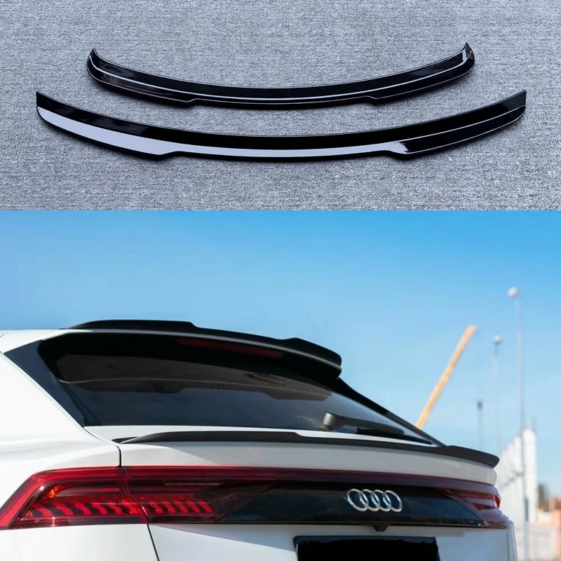 Rear-Roof-Lip-Spoiler-For-Audi-Q8-S-Line-2019-Rear-Wing-ABS-Plastic ...
