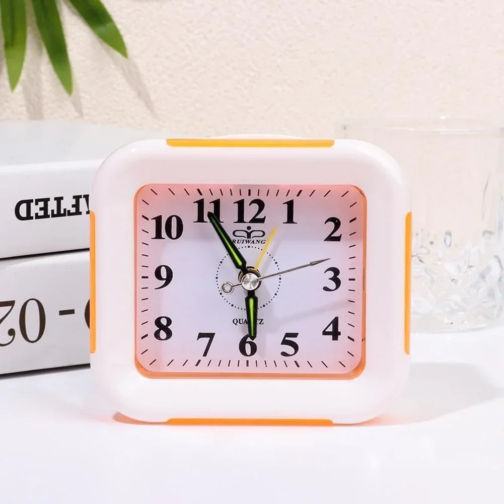 Brand-New-Clock-Radios-Alarm-Clock-Clock-9-5-9-5-4cm-Blue-Durable-ABS ...