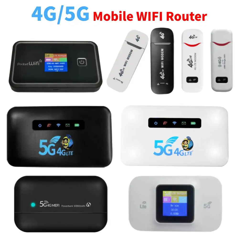 4g-5g-mobiler-WLAN-Router-150-MBit-s-4g-lte-drahtloses-WLAN-tragbares ...