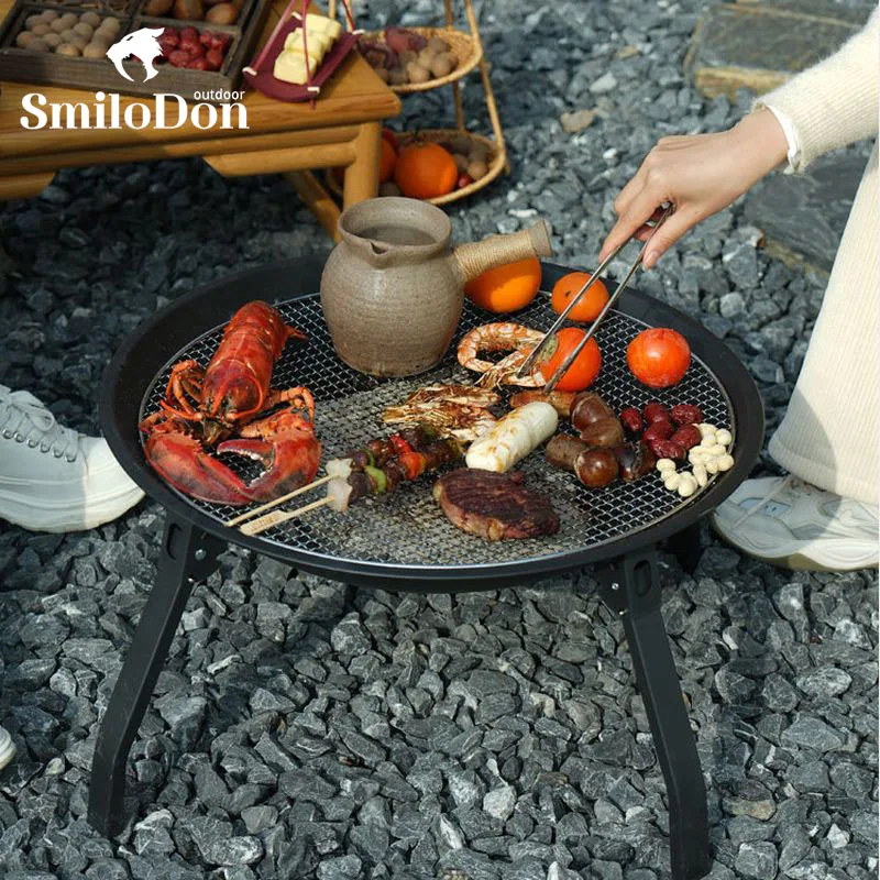 SmiloDon-Camping-Multifunctional-Stove-Bonfire-Charcoal-BBQ-Stove ...