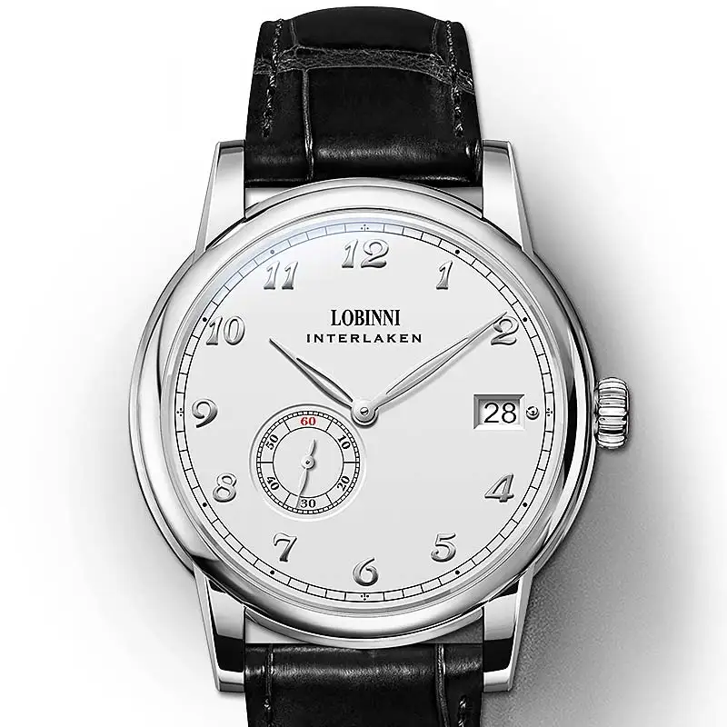 Lobinni Hangzhou 5000a Micro-rotor Movement Men Automatic Watches ...